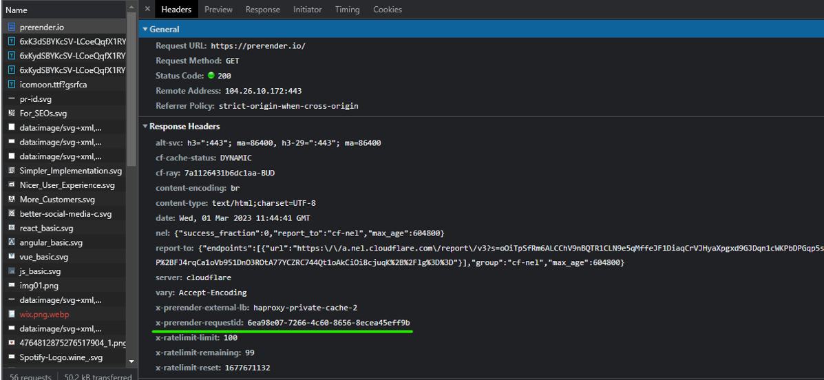 Verify Your Prerender Integration
